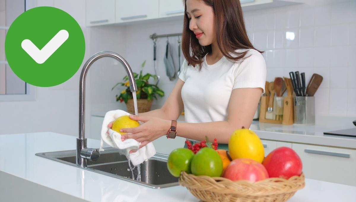 Paso a paso: cómo lavar frutas y verduras para que sean saludables ...